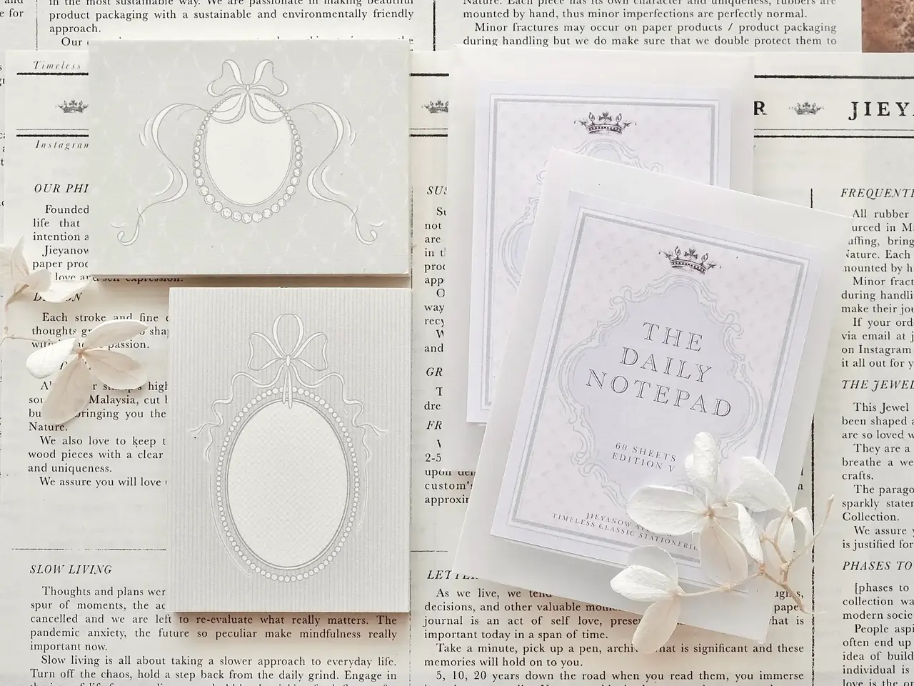 Paper and Notecards – Jonna Studio